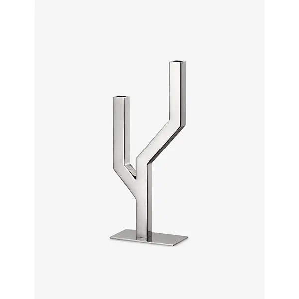 Christofle Arborescene Stainless-steel Candelabra 41cm - One-color