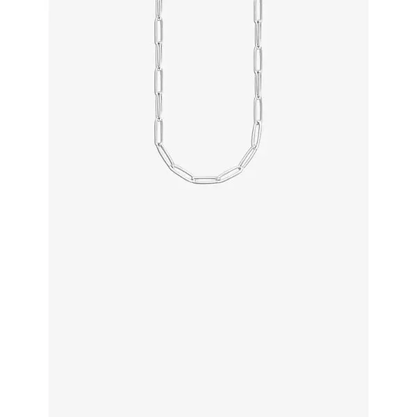 THOMAS SABO Charm Sterling Silver Necklace - Silver-coloured