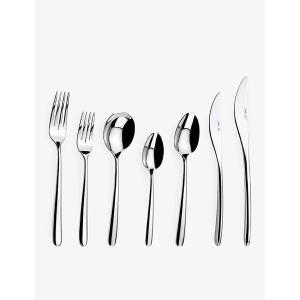 ARTHUR PRICE Echo 56-piece Eight-person Stainless-steel Cutlery Set - Stainless Steel
