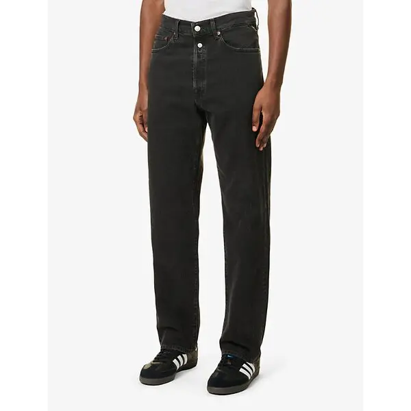 REPLAY Red Cast 9zero1 Straight-leg Stretch-denim Jeans