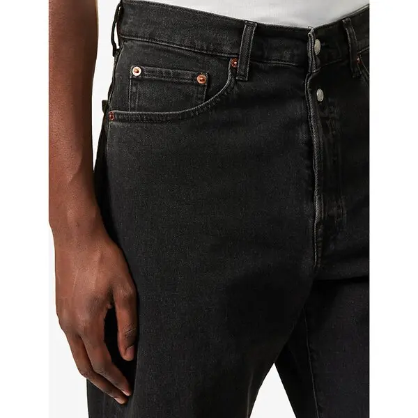REPLAY Red Cast 9zero1 Straight-leg Stretch-denim Jeans