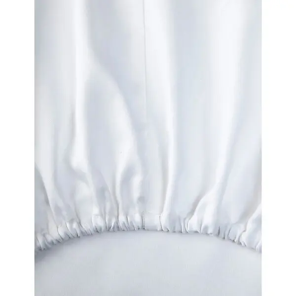 BOSS B-linea Contrast-piping Cotton Fitted Sheet