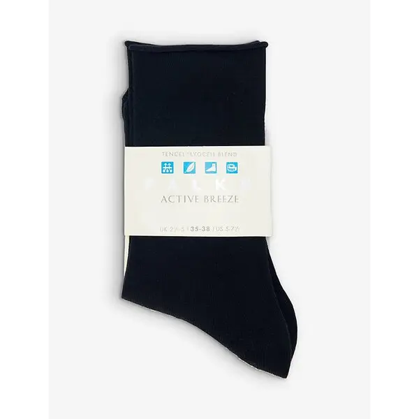 Falke Active Breeze Stretch-lyocell-blend Socks - 3000 Black