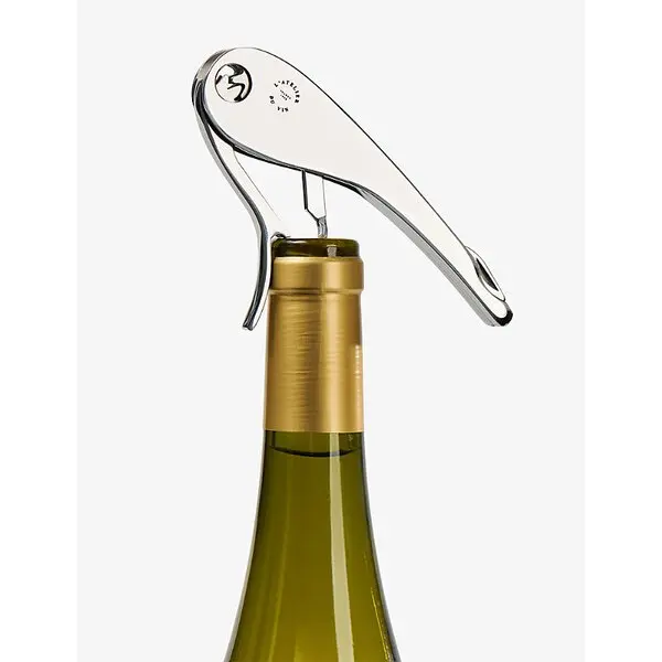 L'ATELIER DU VIN Soft Machine Steel And Rosewood Wine Corkscrew
