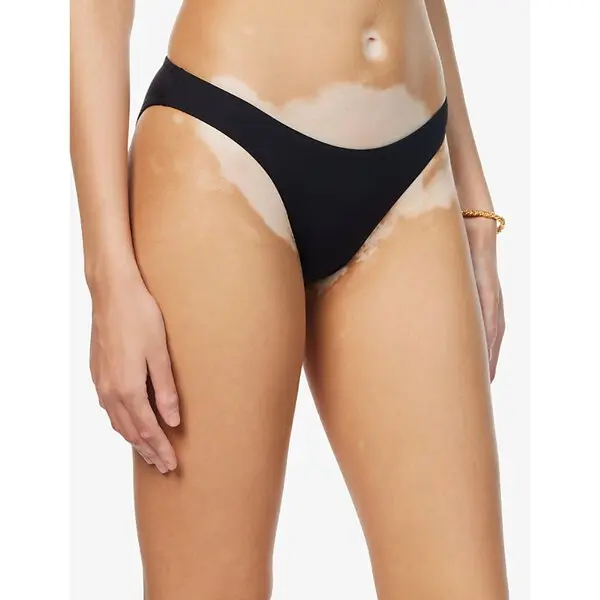 Melissa Odabash Barcelona High-leg Mid-rise Bikini Bottom - Black