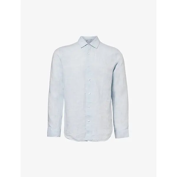 Orlebar Brown Giles Long-sleeve Regular-fit Linen Shirt