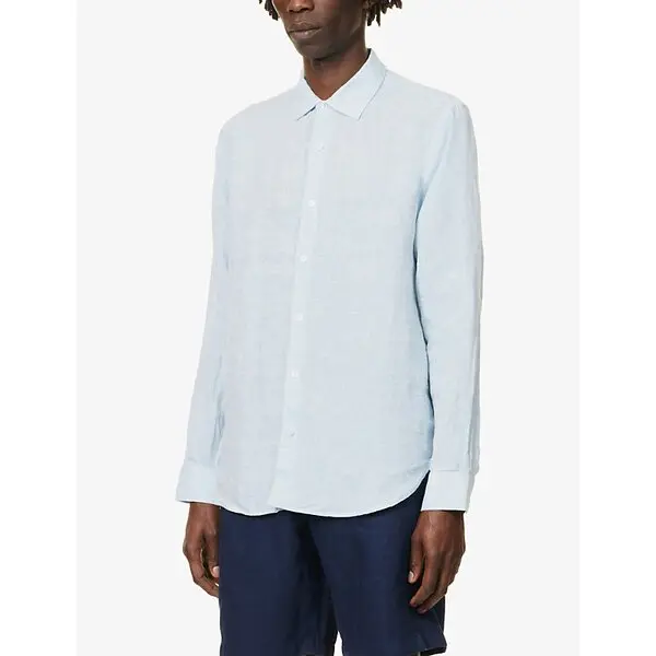Orlebar Brown Giles Long-sleeve Regular-fit Linen Shirt
