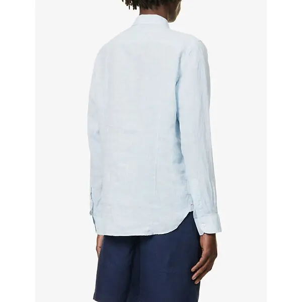 Orlebar Brown Giles Long-sleeve Regular-fit Linen Shirt