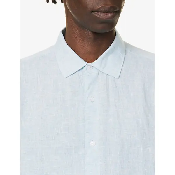 Orlebar Brown Giles Long-sleeve Regular-fit Linen Shirt