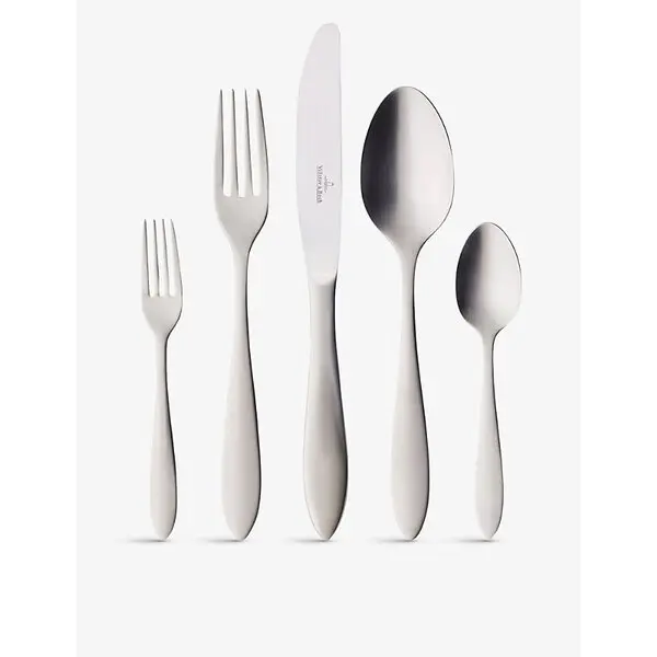 VILLEROY & BOCH Arthur Brushed Stainless-steel Cutlery Set Of 30 - One-color