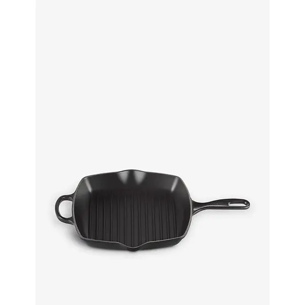 LE CREUSET Signature Cast Iron Grillit - Satin Black