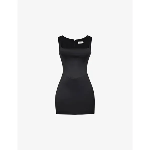 House Of Cb Enya Fitted Woven Mini Dress