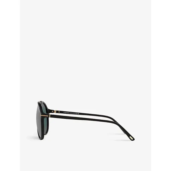 TOM FORD Tr001780 Pilot-frame Sunglasses - Black