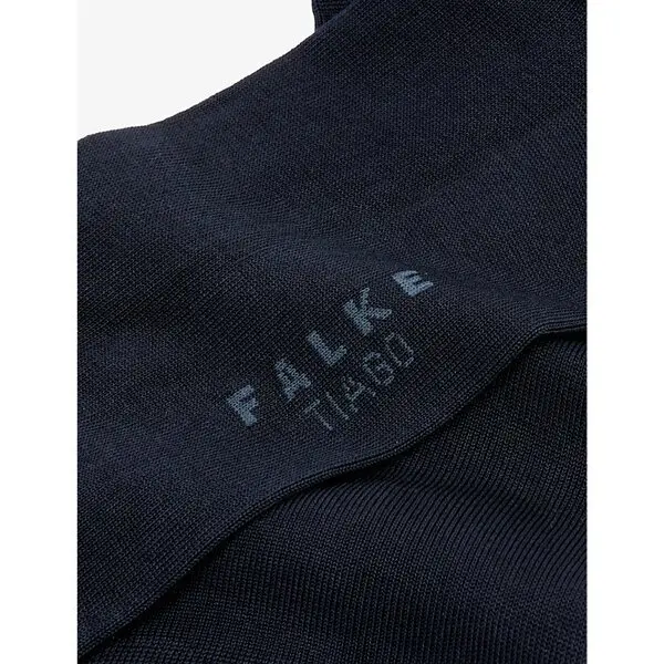 Falke Tiago Logo-print Socks - Dark Navy