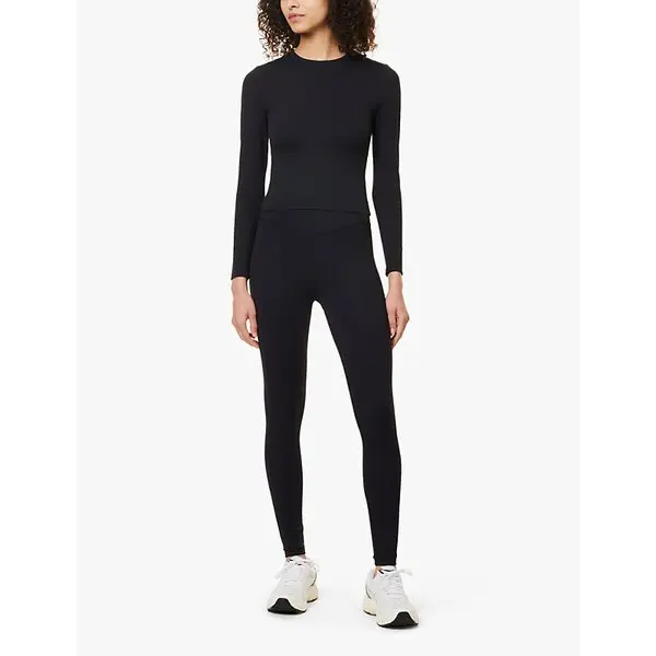 TALA Dayflex High-rise Stretch-woven Leggings - Shadow Black