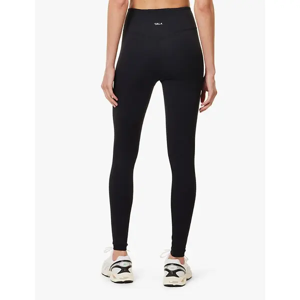 TALA Dayflex High-rise Stretch-woven Leggings - Shadow Black