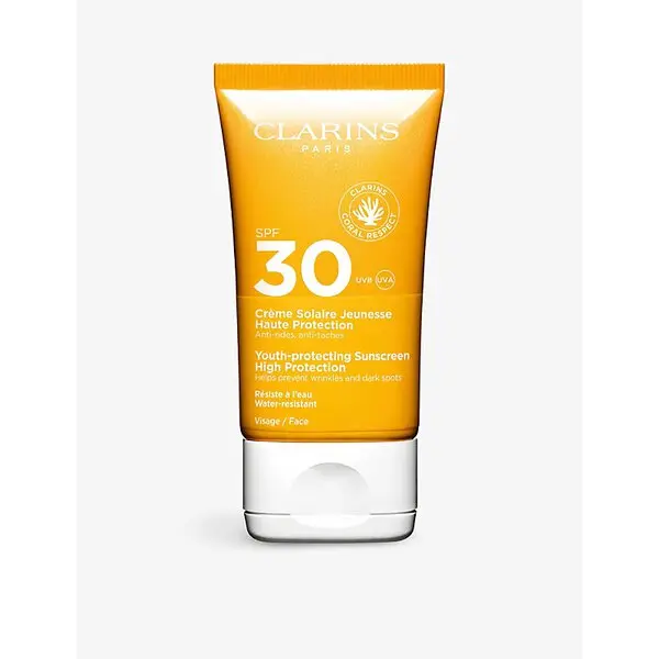 Clarins Youth-protecting High-protection Facial Sunscreen Spf 30 150ml - One-color