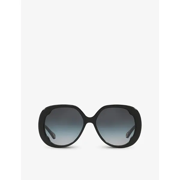 Chloé Ch0195s Square-frame Sunglasses - Black