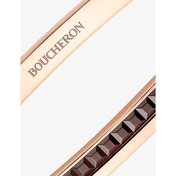 Boucheron Quatre Classique 18ct Pink-gold Bangle