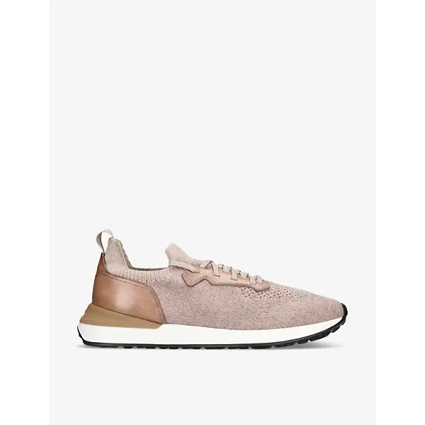 Magnanni Grafton Knitted Low-top Sneakers - Beige