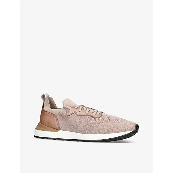 Magnanni Grafton Knitted Low-top Sneakers - Beige