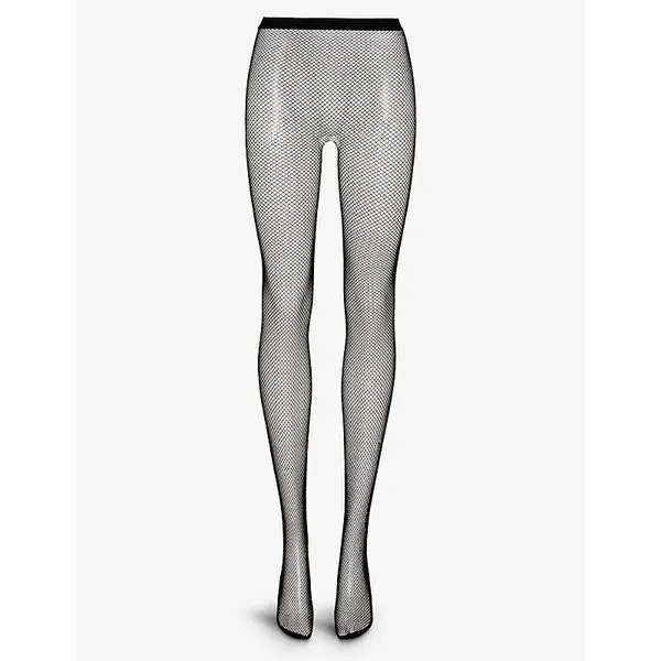 HEDOINE Drama Bold Stretch-woven Tights - Black