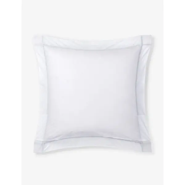 YVES DELORME Athena Cotton Oxford Pillowcase 65cm X 65cm - Veronese