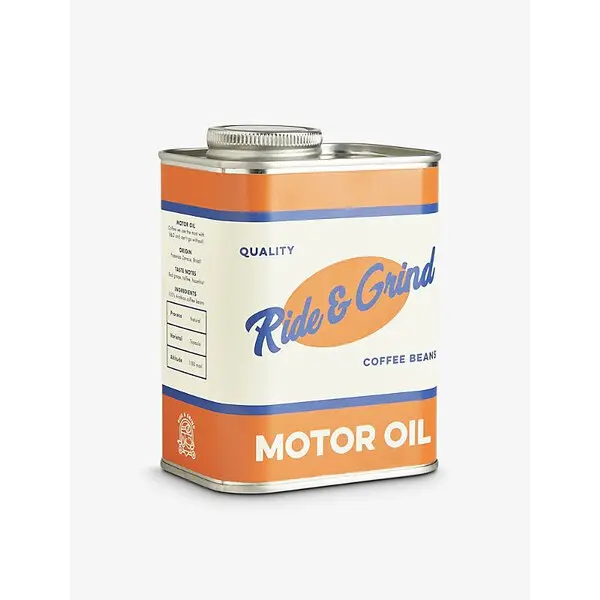 RIDE & GRIND Motor Oil Coffee Bean Tin