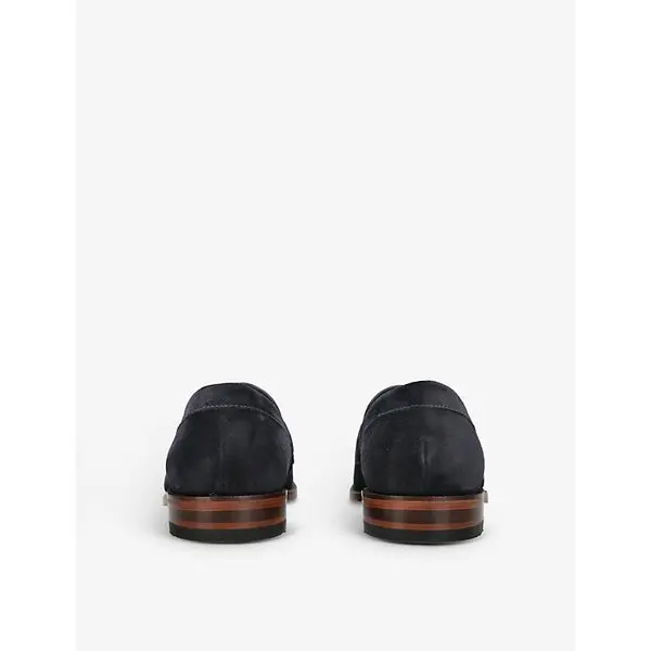LOAKE Imperial Strap Suede Loafers