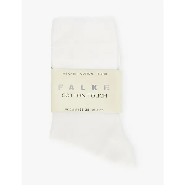 Falke Cotton-blend Crew Socks - 2000 White