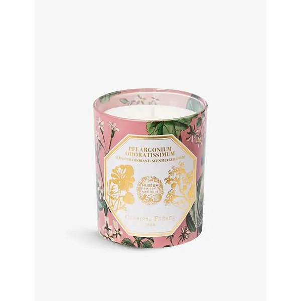 CARRIERE FRERES Pelargonium Geranium Scented Candle 185g - One-color