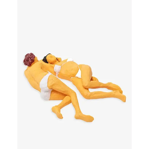 SELETTI Love Is A Verb Maya & Sofia Resin Ornament