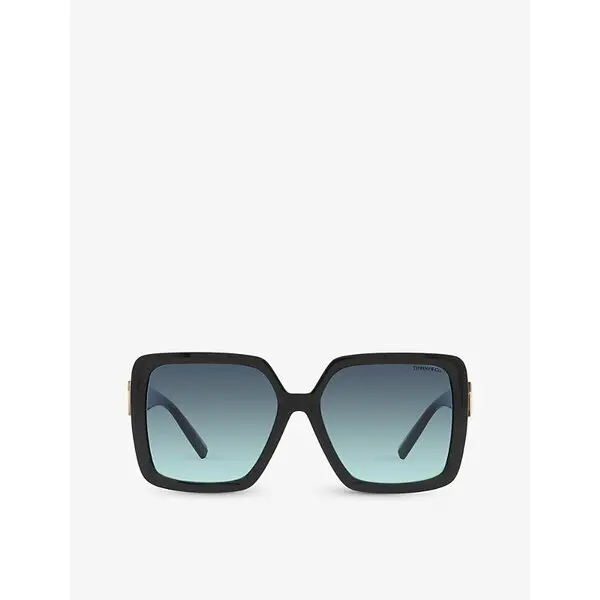 Tiffany & Co. Square-frame Acetate Sunglasses - Black