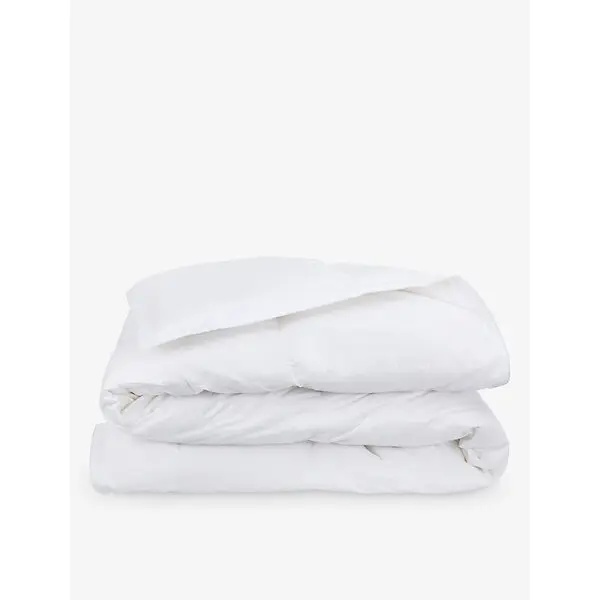 THE WHITE COMPANY Canadian Goose-down 13.5 Tog Cotton-sateen Duvet 200cm X 200cm - One-color