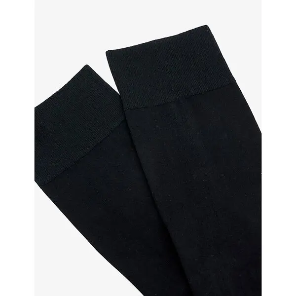 Falke Cotton Touch Ankle Socks - 3000 Black