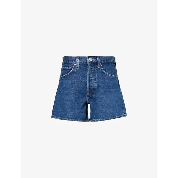 AGOLDE Parker High-rise Denim Shorts - Enamour