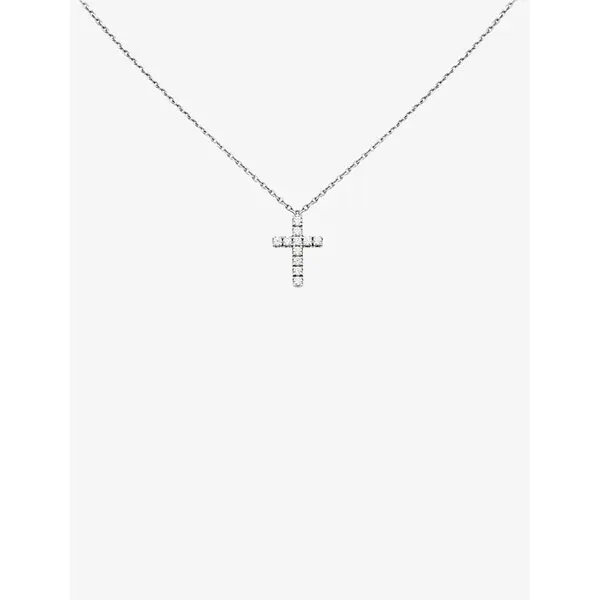 Cartier Symbols Diamond Cross Necklace
