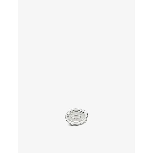 Cartier Wax Seal Palladium-plated Sterling- Cufflinks
