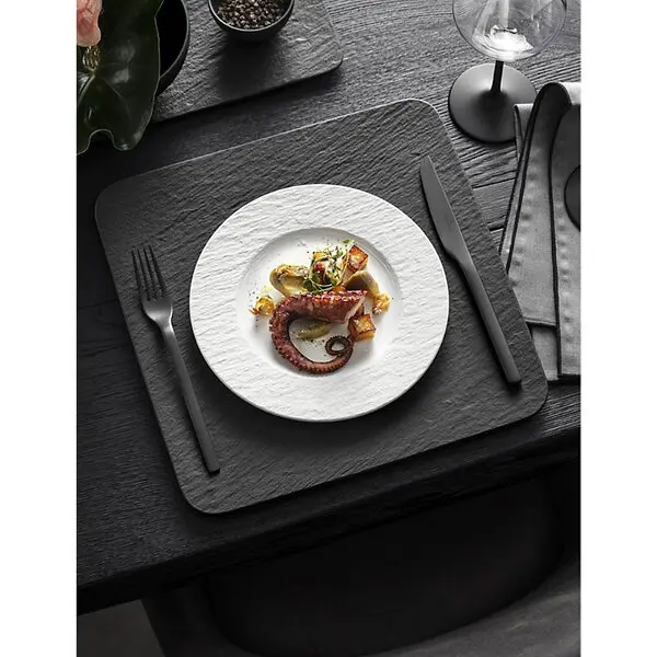 VILLEROY & BOCH Manufacture Blanc Porcelain Salad Plate 22cm - White