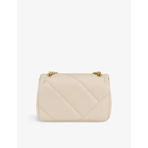 BVLGARI Serpenti Maxi Cabochon Small Cross-body Bag - White