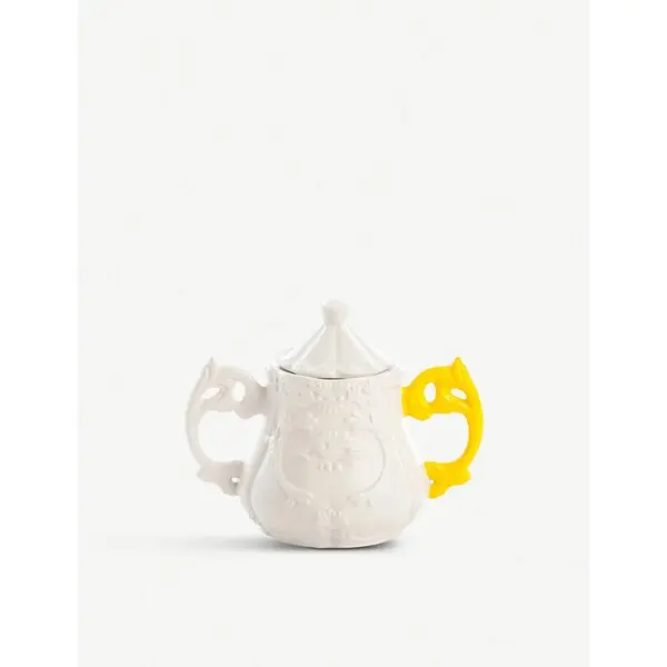 SELETTI I-wares Bone China Porcelain Sugar Bowl - One-color