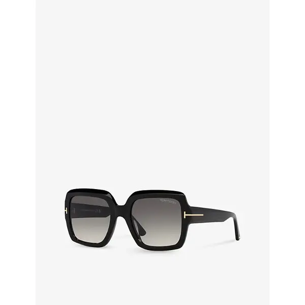 TOM FORD Kaya Square-frame Sunglasses - Black