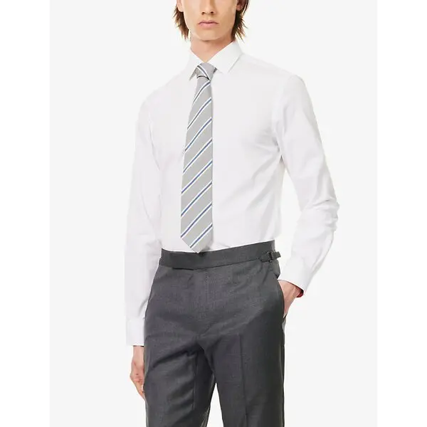 Paul Smith Darted Slim-fit Cotton Shirt