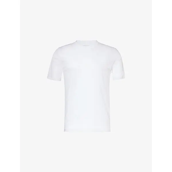 Zimmerli Crewneck Cotton-jersey T-shirt