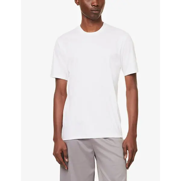 Zimmerli Crewneck Cotton-jersey T-shirt