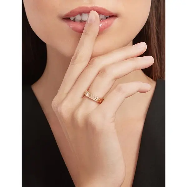 BVLGARI B.zero1 18ct And Diamond Ring