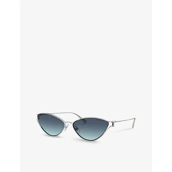 Tiffany & Co. Tf3095 Cat-eye Sunglasses - Silver