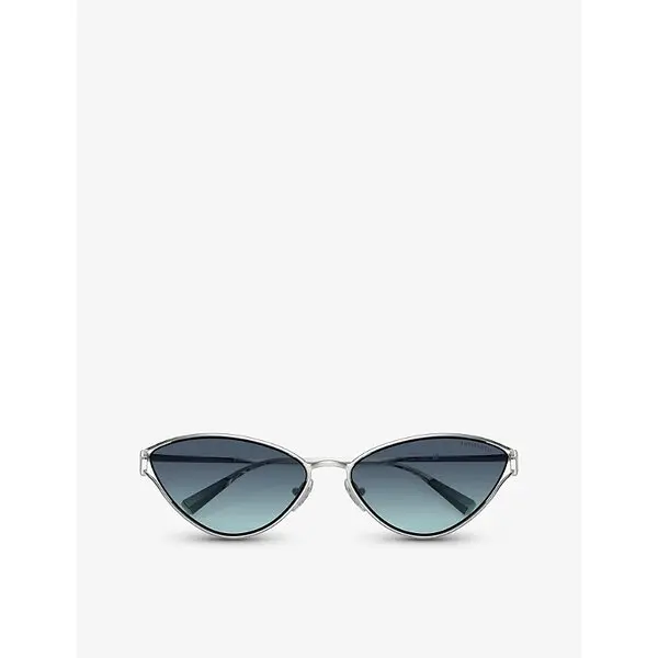 Tiffany & Co. Tf3095 Cat-eye Sunglasses - Silver