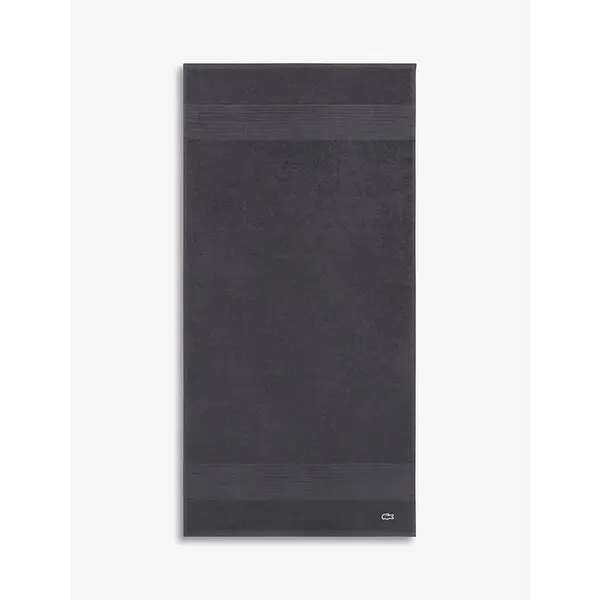 Lacoste Casual Logo-embroidered Cotton 90cm X 150cm - Multicoloured