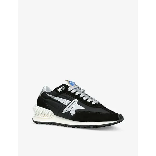 GOLDEN GOOSE Runner Low-top Sneakers - Black/comb